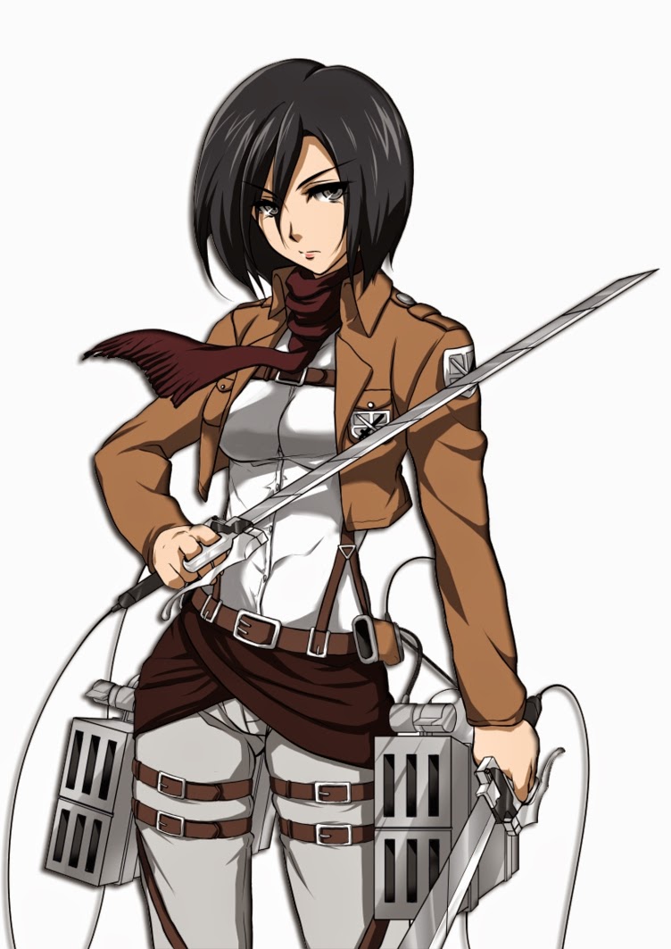 Otaku na rede: Mikasa Ackerman