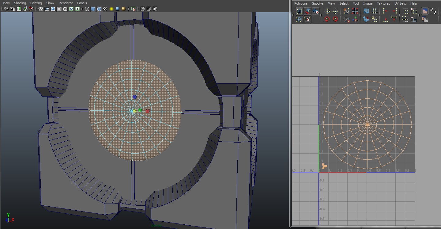 Sophie Woollards Nuca Blog Companion Cube Uv Texturing