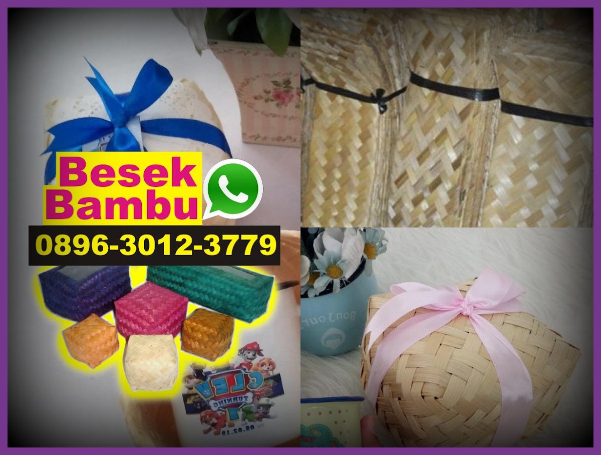 beli besek bambu di malang – 089630123779 [wa] Harga Besek Bambu ...