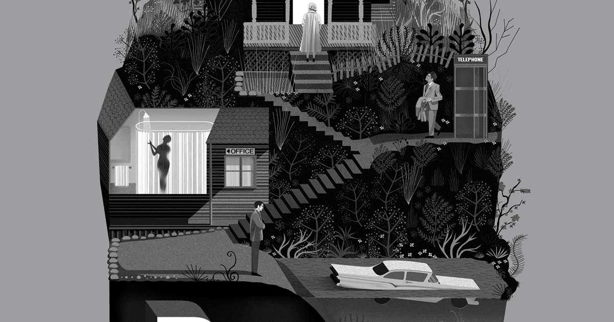 INSIDE THE ROCK POSTER FRAME BLOG: Psycho Rear Window Vertigo Movie ...