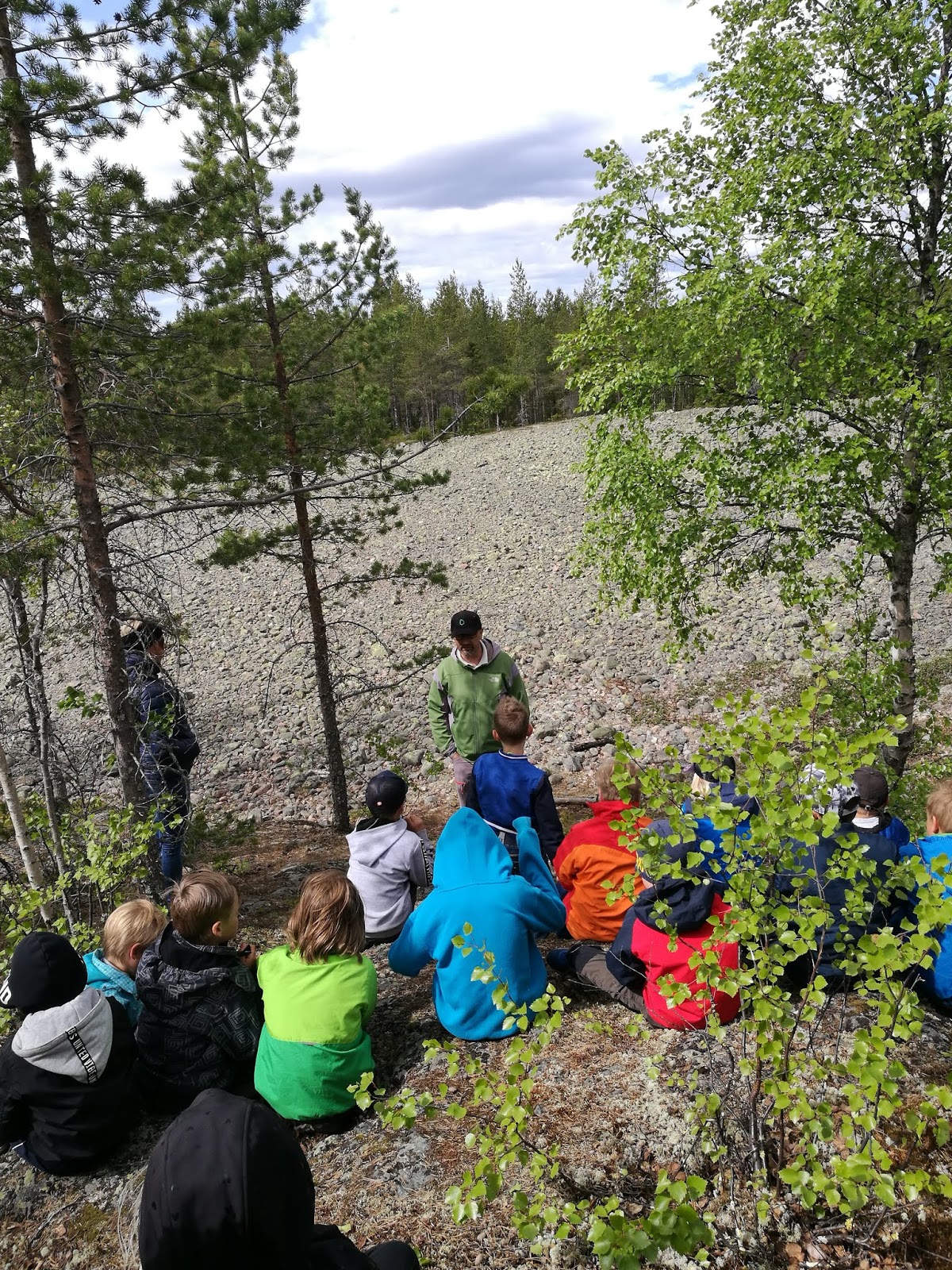 Gammahusets Blogg - Mariebergsskolan: Utflykt med miljöbussen