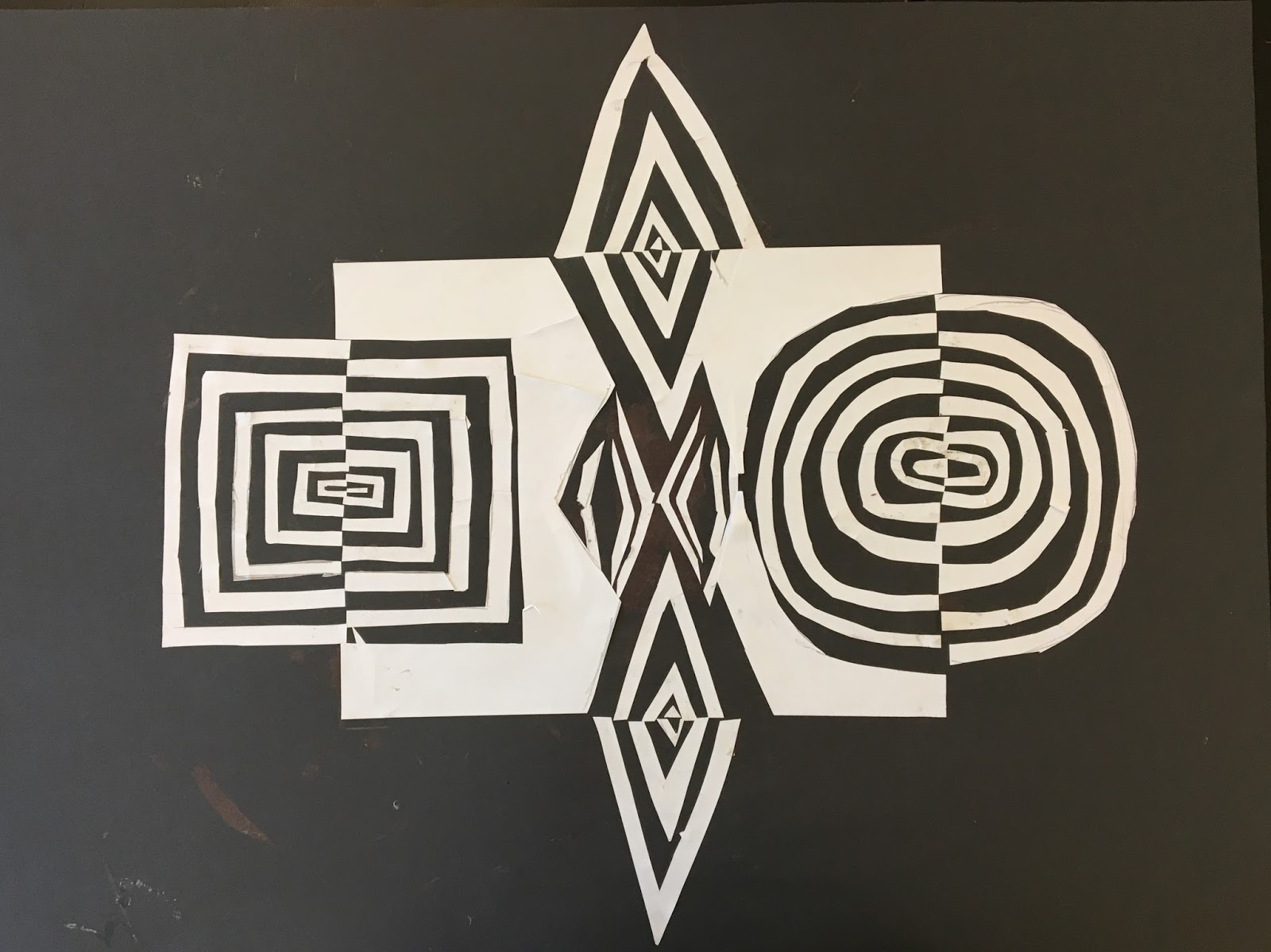 Mrs. Smiley's Art Room: Fifth Grade Notan Collages