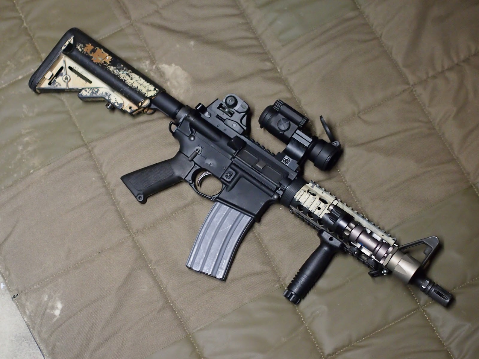 Mister Donut's Firearms Blog: Wilcox Aimpoint mount, replacement KAC ...