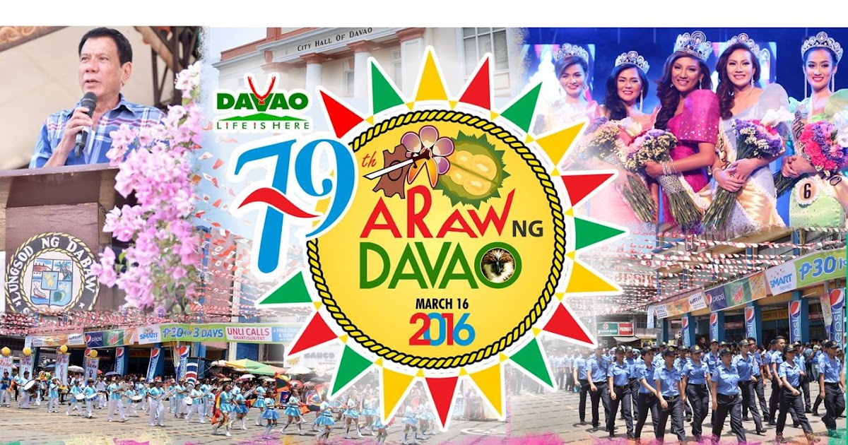 Byahero: Araw ng Davao 2016 Schedule of Activities