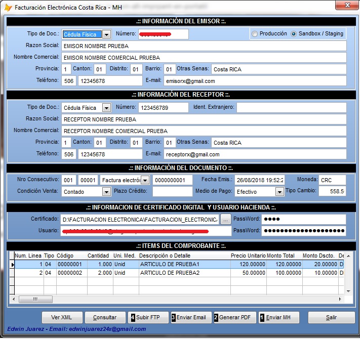 Desarrollo de Software - Facturación Electrónica: Facturación ...