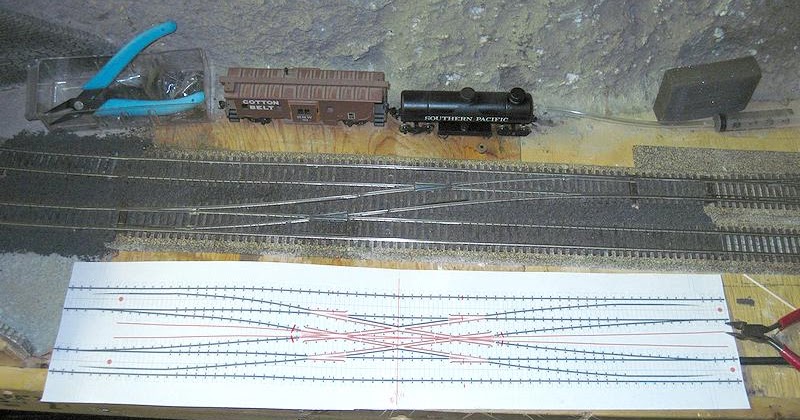 My Model Railroad: June 22, 2012 My Double Crossover