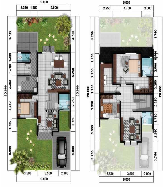 100 Rumah Minimalis Bertingkat 2 Lantai Dan Desain Terbaru | Kumpulan 1000 Gambar Rumah ...