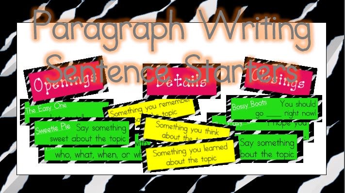 2nd Grade Creations: Paragraph Writing