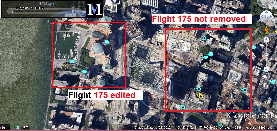 Cataloging the crimes of 9/11: Missing Flight 175 WTC2 South Tower ...