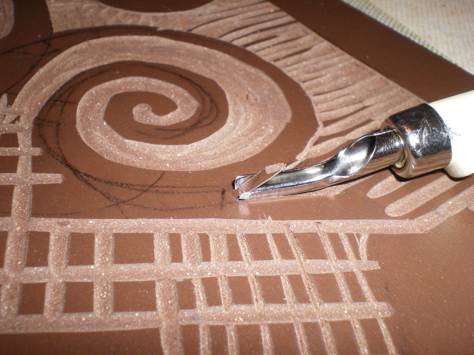 La clave es la inspiración: Linografía