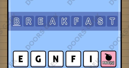 Escape Room: Mystery Word Level 80 Answer ~ Doors Geek