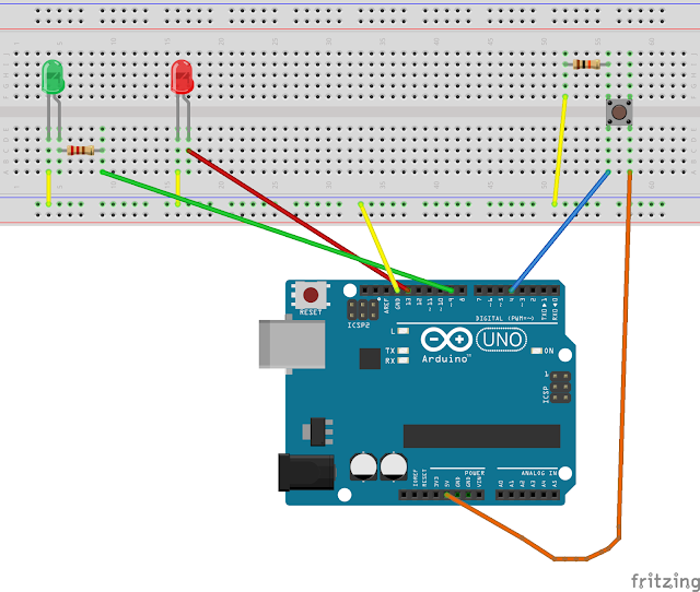 Aprender Arduino: Como usar un botón para hacer varias funciones en Arduino
