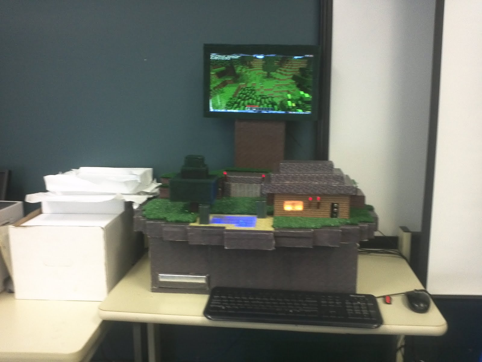 MINECRAFT COMPUTER CASE