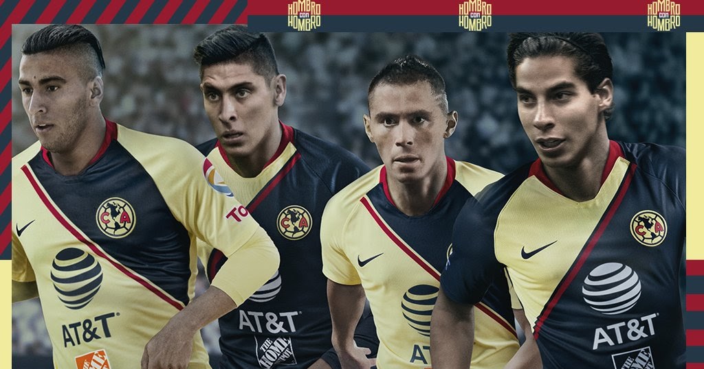 Nike Club America 2018-19 Home, Away & Goalkeeper Kits Released - Footy ...