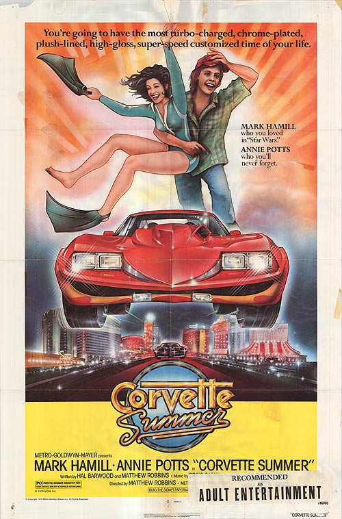 Gate Dimension: Movie Posters - Corvette Summer (1978)