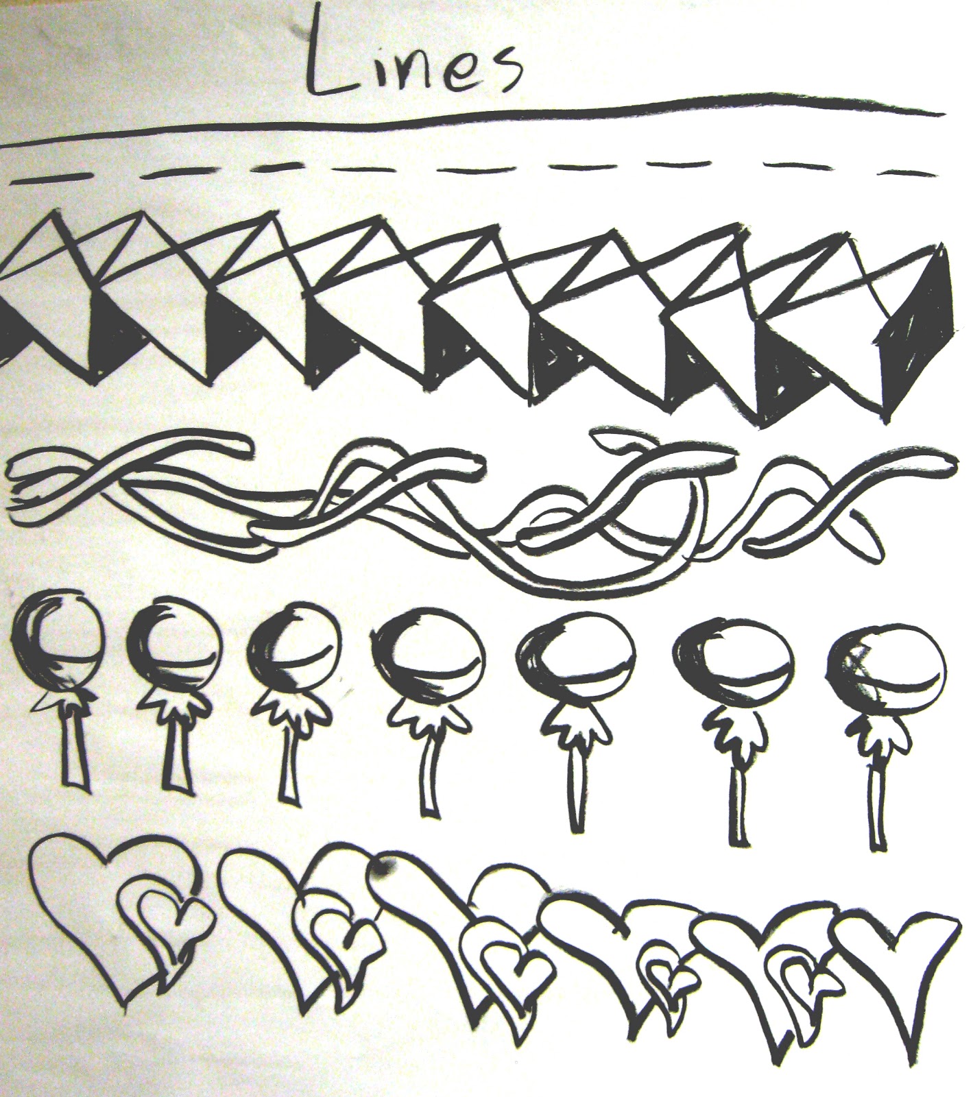 Mr. Mueller's Art Class: Ties: Lines, Patterns, Repetition, Lines ...