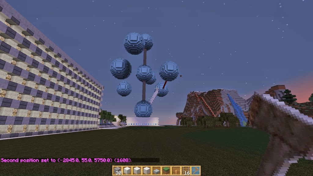 Minecraft Créatif: Little Update " Atomium" like in progress