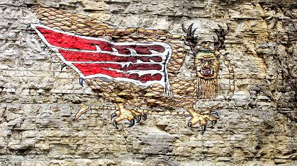 World Bird Sanctuary: Birdlore: The Piasa Bird