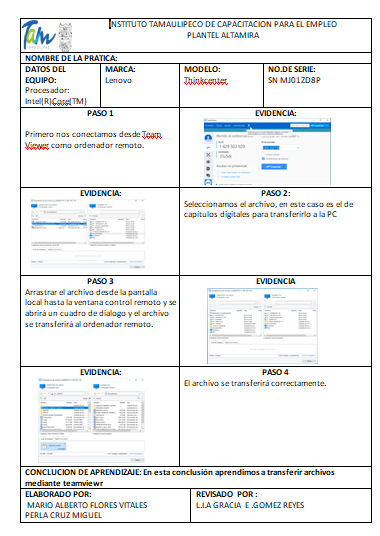 Modulo 3 Soporte Presencial a Distancia: PRACTICA 3 SUBMODULO 2