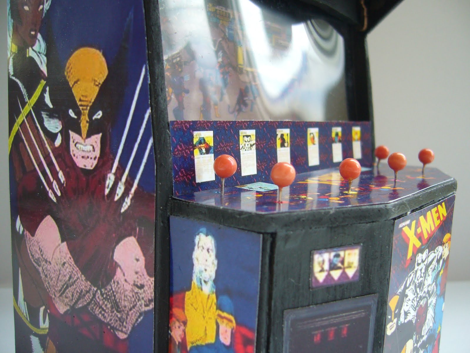 Retro Heart: X-MEN SIX PLAYER - Arcade Cabinet Model