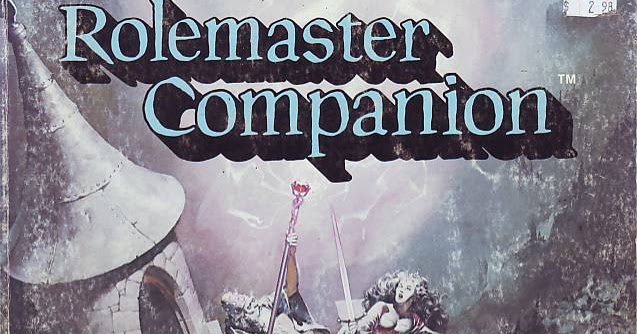 Quag Keep: ICE - Rolemaster: Rolemaster Companion