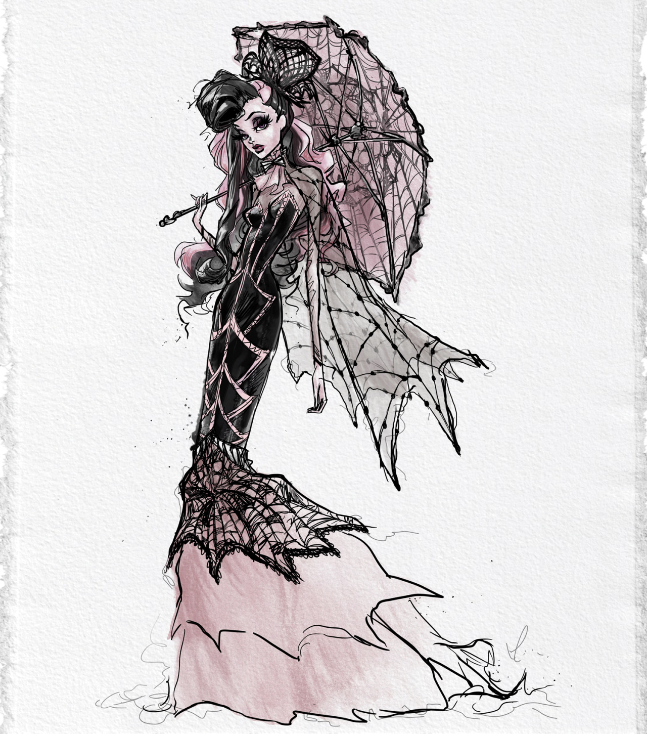 Monster High Pretty Artwork De Draculaura Collector