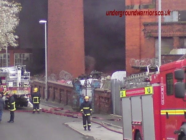 Underground Warriors (Manchester): Maple mill Fire (Oldham)