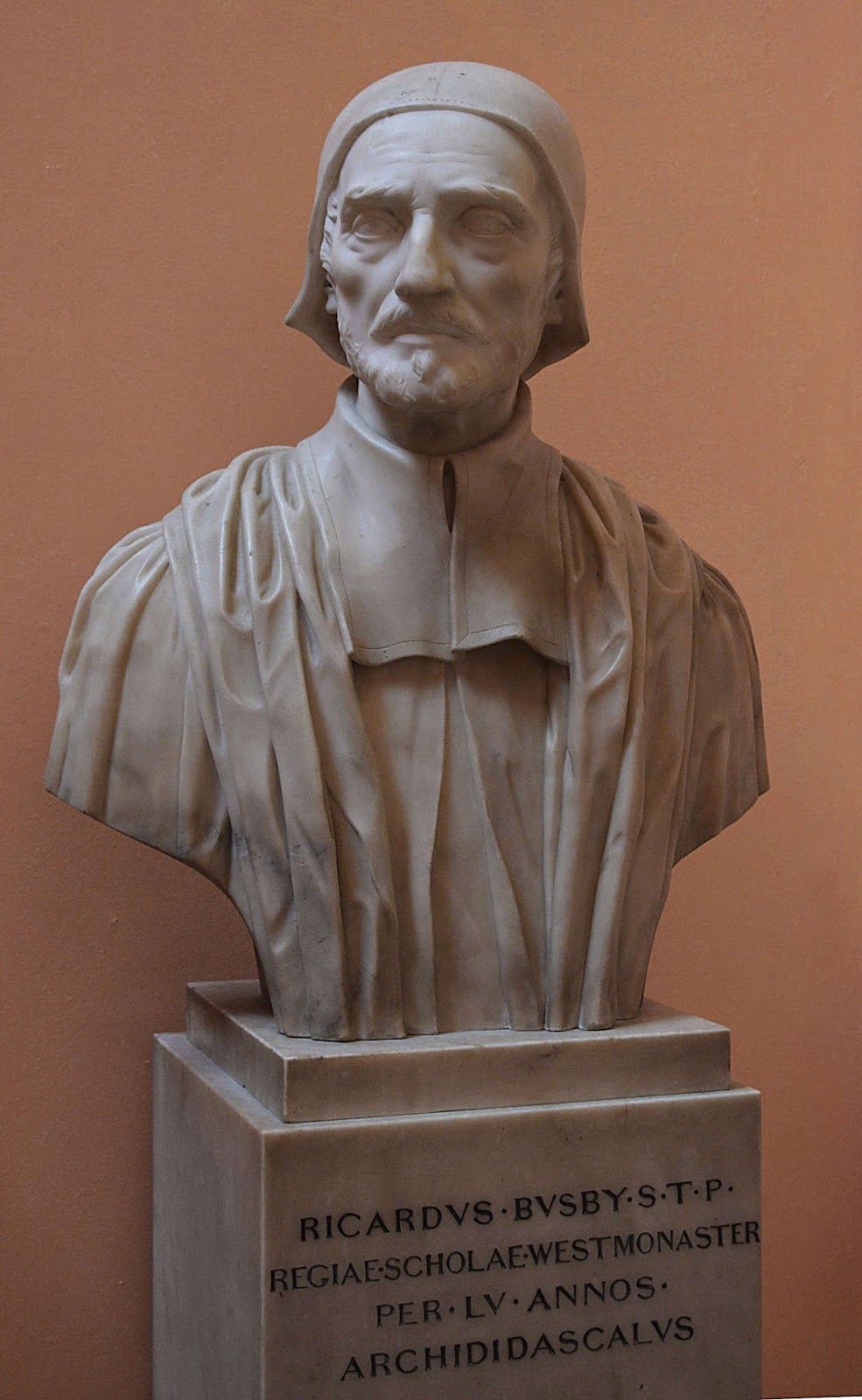 Bath, Art and Architecture: Bust of Richard Busby by Rysbrack