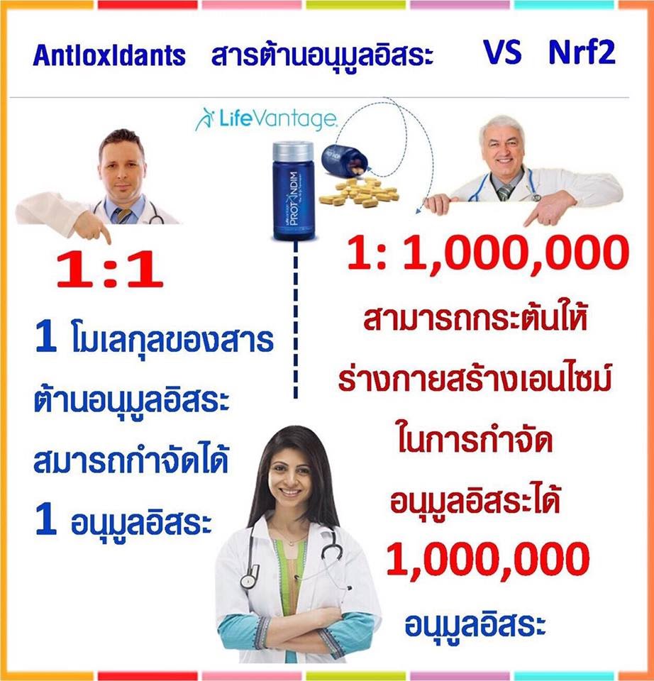 LifeVantage Thailand: Protandim Nrf2 โปรแทนดิม เอ็น อาร์ เอฟ ทู (เนิฟทู)