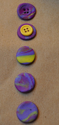 Art with Kids: How to Make Buttons with Polymer Clay