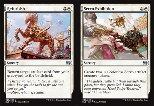 Magic the Gathering Adventures: Kaladesh Set Review: White