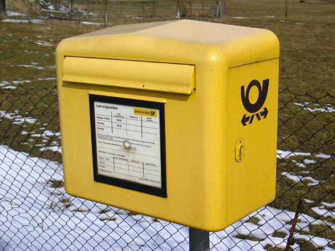 Gulfmann Stamps Collection: GERMANY ~ Germany Postal Letter Box