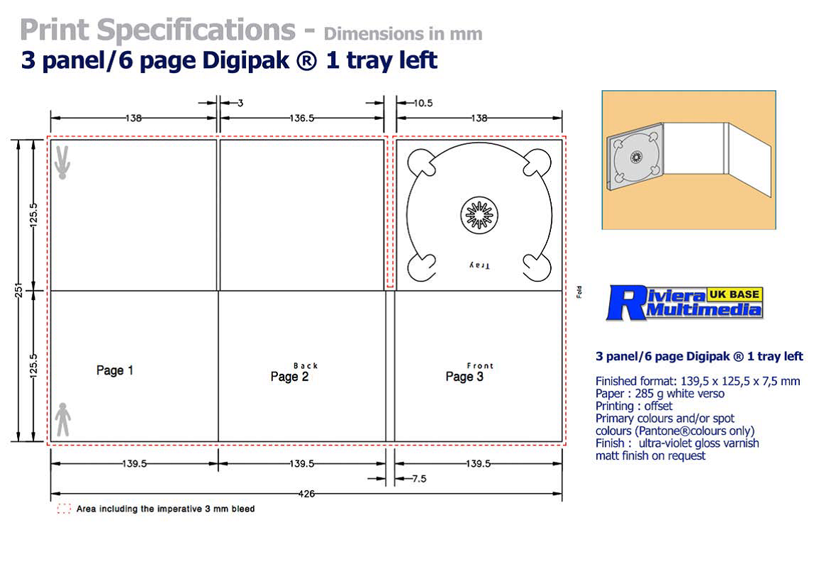 GS A2Media 2011 RK: Digipack Construction
