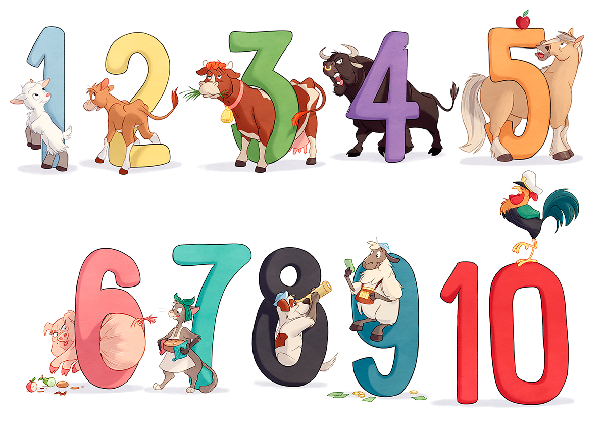 Snipp Snapp Snute: Geitekillingen som kunne telle til 10