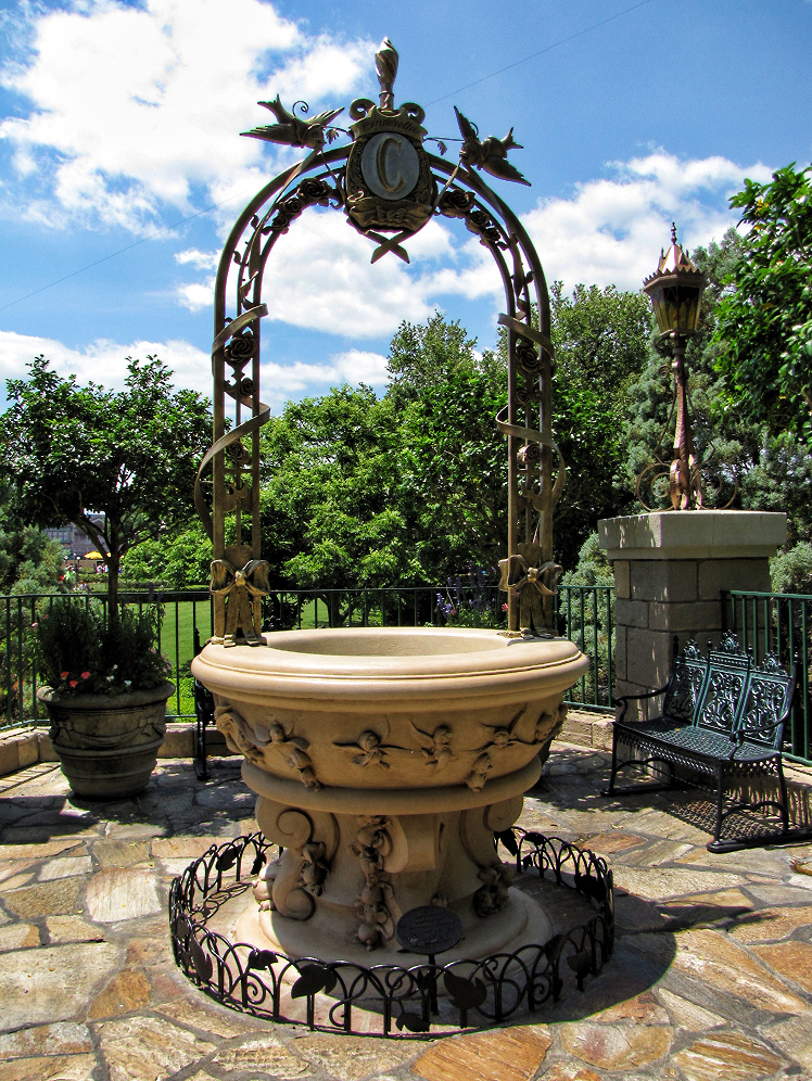 Filmic Light - Snow White Archive: Snow White's Grotto - The Wishing Well