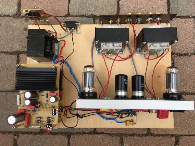 Blog zu Musik, Digital Audio und Röhrentechnik: EL12 SE aus Bastelkiste