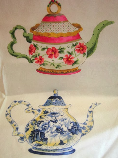 Relevant Tea Leaf: Tea Themed Fabric