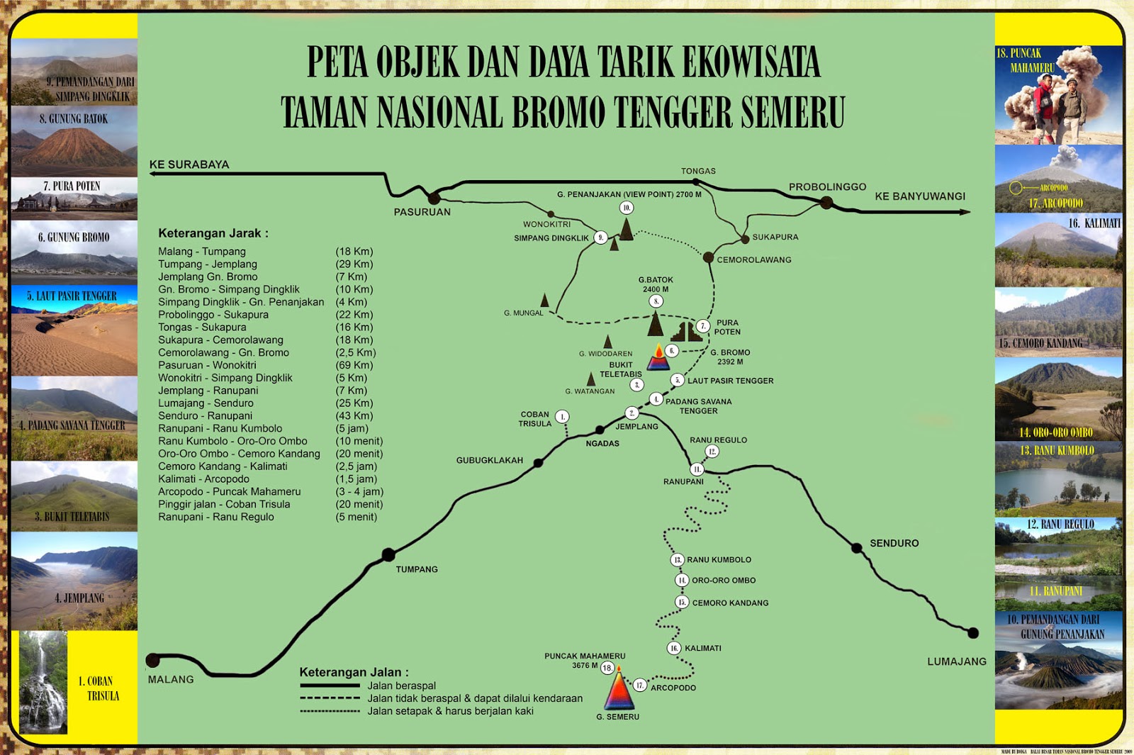 Bromo Explore Map
