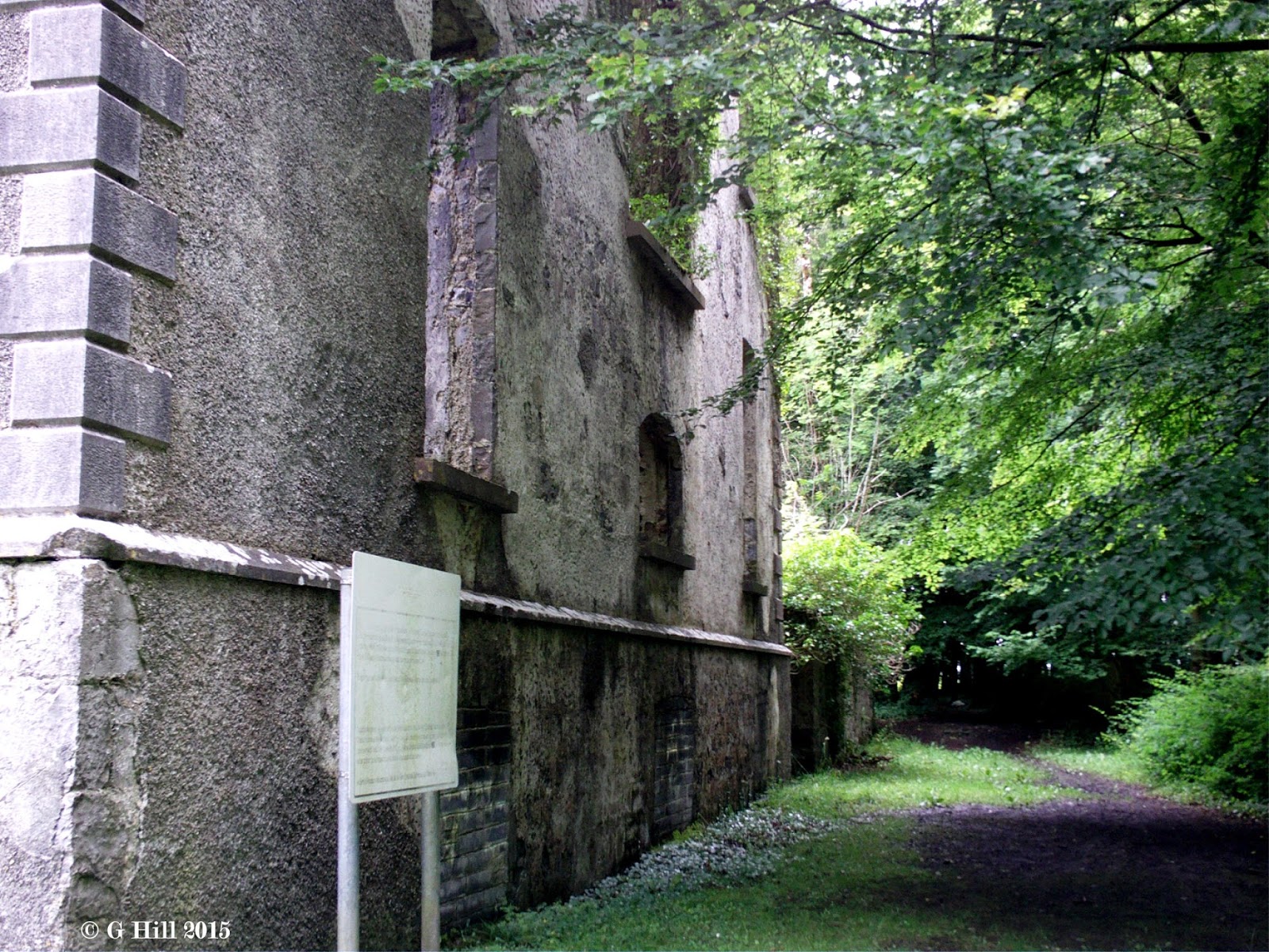 Ireland In Ruins: Moore Hall Co Mayo