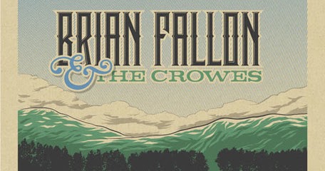 INSIDE THE ROCK POSTER FRAME BLOG: Ernie Parada Brian Fallon Tour Poster