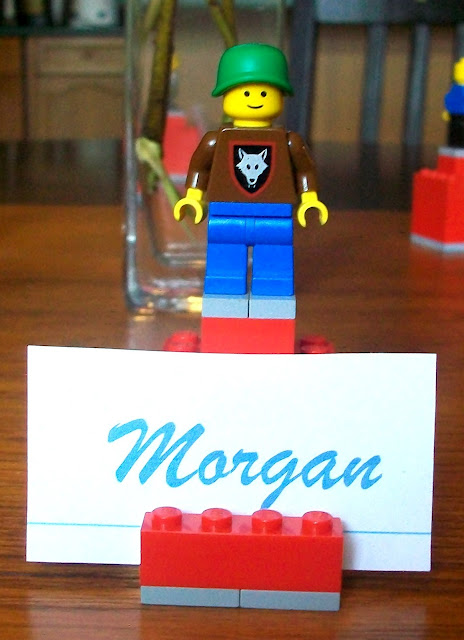 Created 2B Creative: Lego Place Cards