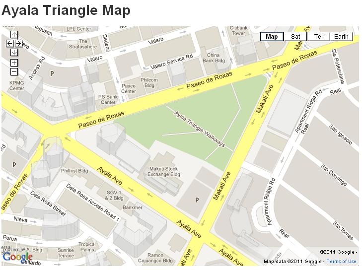 Ayala Triangle Garden