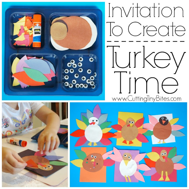 Invitation To Create: Turkey Time | What Can We Do With Paper And Glue