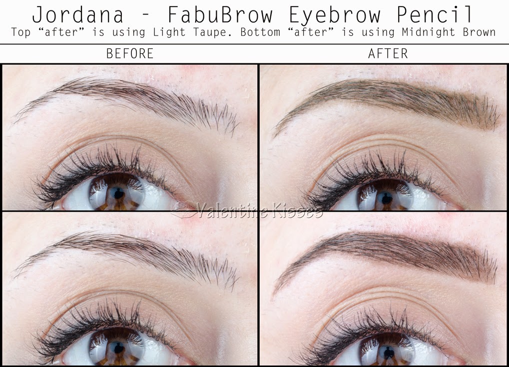 Valentine Kisses: Jordana FabuBrow Eyebrow Pencil - 3 new shades ...
