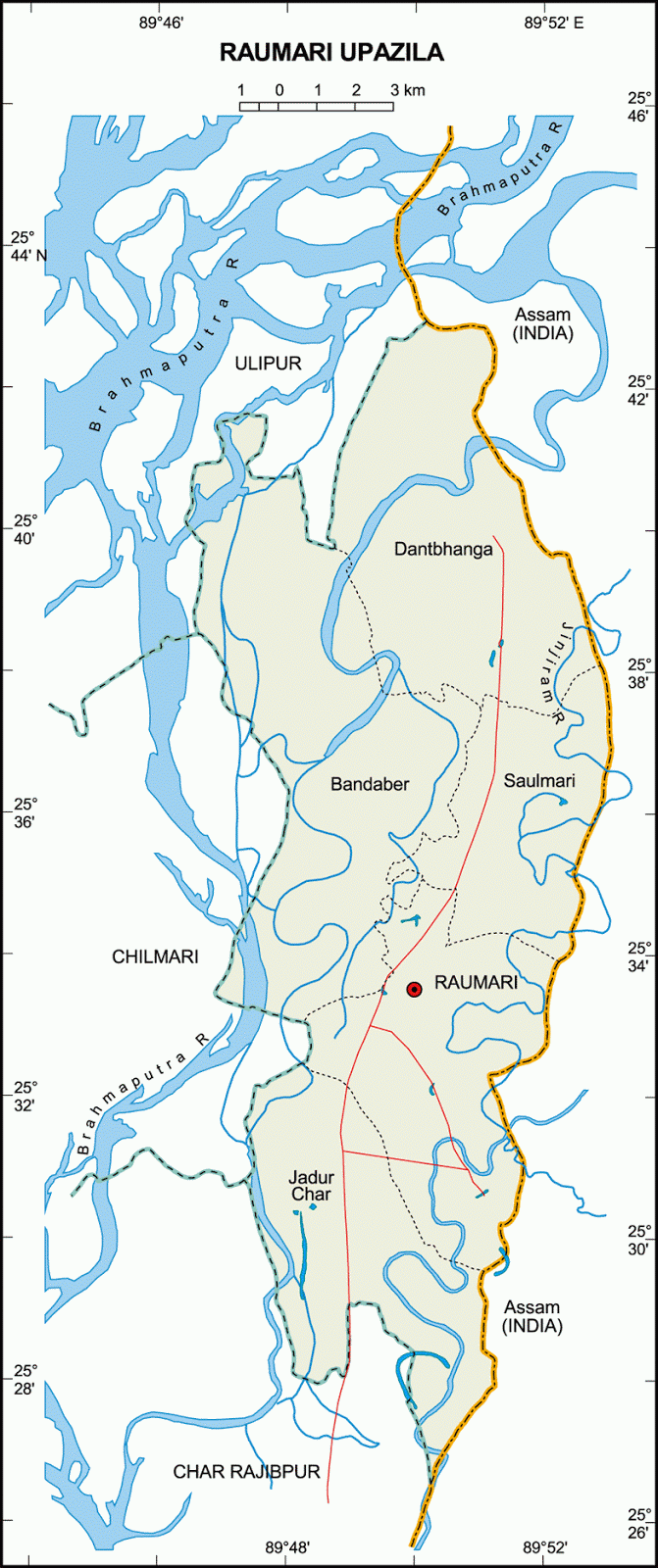 Kurigram: About Rowmari Upazila
