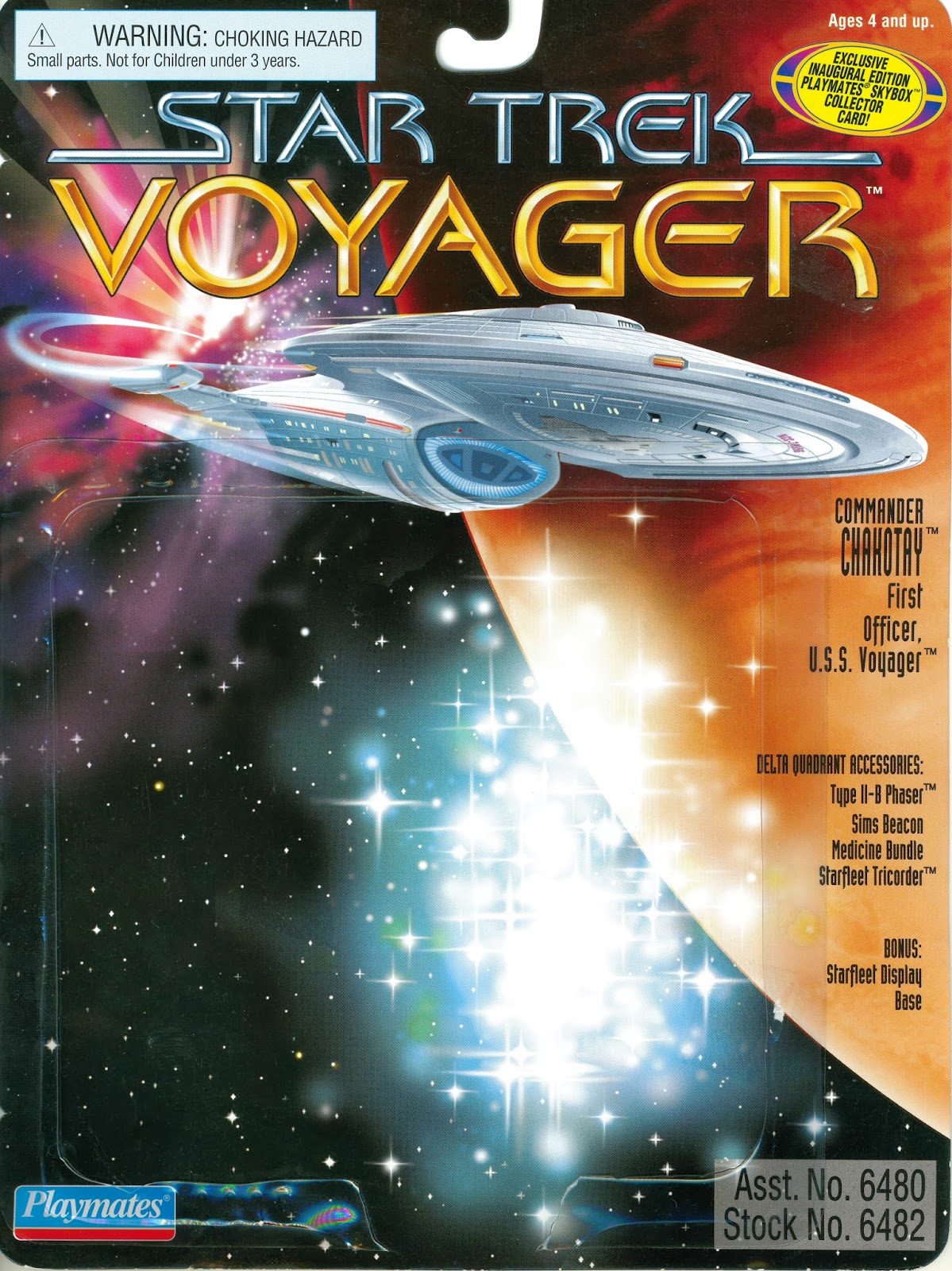 UP CLOSE & PLASTIC: Star Trek Voyager Series 1 & 2