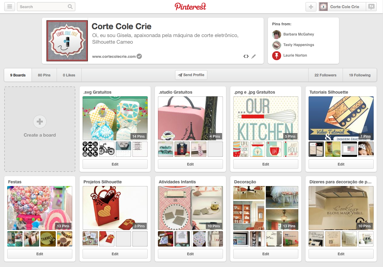 Corte Cole Crie: Como o Pinterest pode te ajudar a trabalhar com a ...