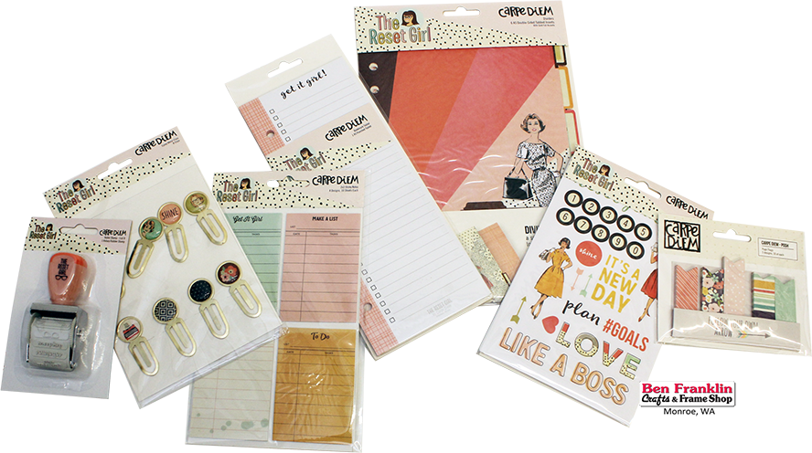 Ben Franklin Crafts and Frame Shop, Monroe, WA: The Reset Girl Carpe ...