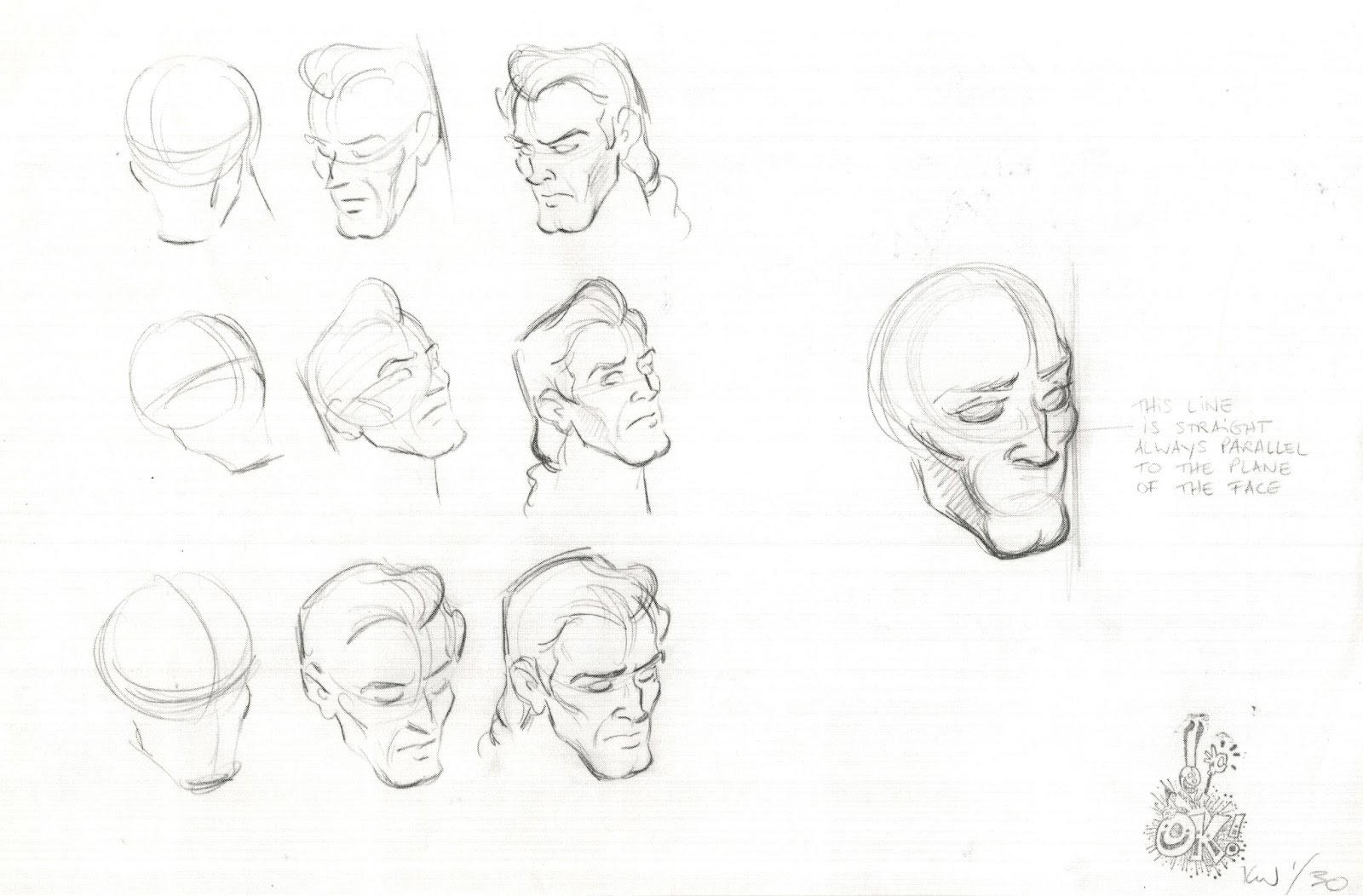 Deja View: Gaston Model Sheets