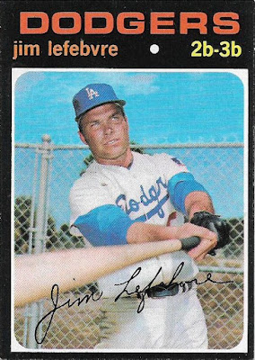 Topps 1971: no. 459 - jim lefebvre